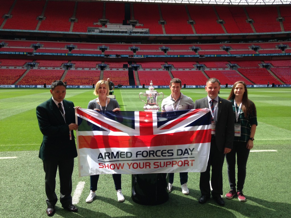 FA Cup final duties for Armed Forces personnel – Armed Forces Day
